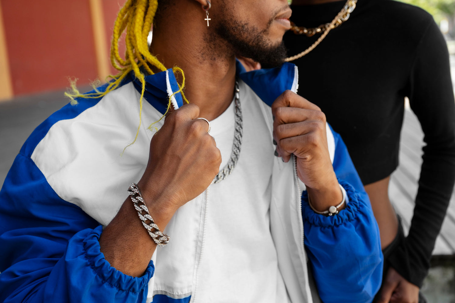 Styling Bold Cuban Chains with Winter Layers