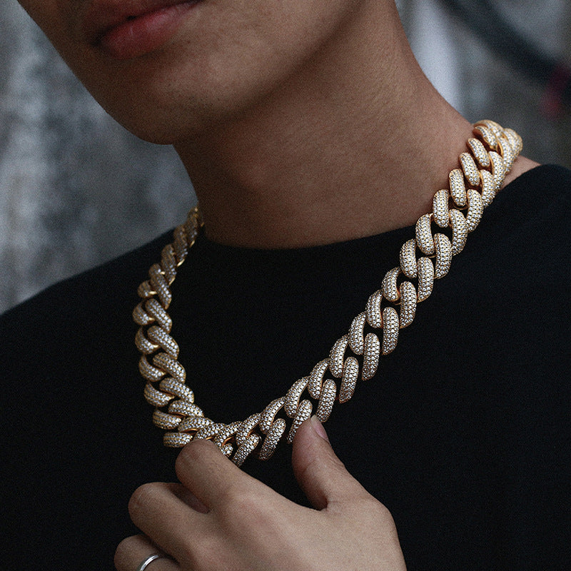 Thicc AF 20MM Fully Iced Out Diamond Cuban Link Chain – VVS Jewelry
