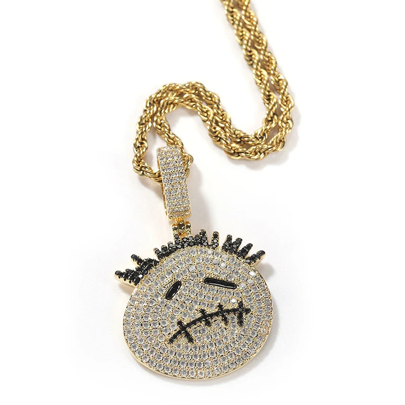 VVS Jewelry Travis Scott Dead Smiley Chain