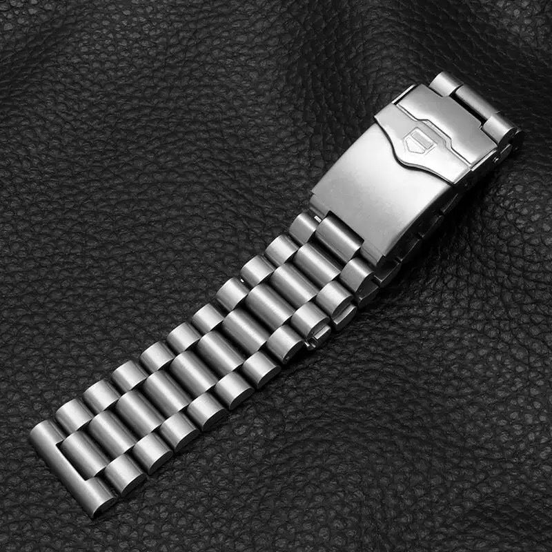 Stainless Steel Strap for Tag Heuer Formula 1 / F1 Vintage – Silver Re