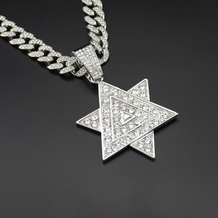 Star of David Cuban Chain – VVS Jewelry