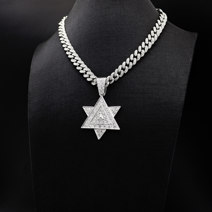 Star of David Cuban Chain – VVS Jewelry
