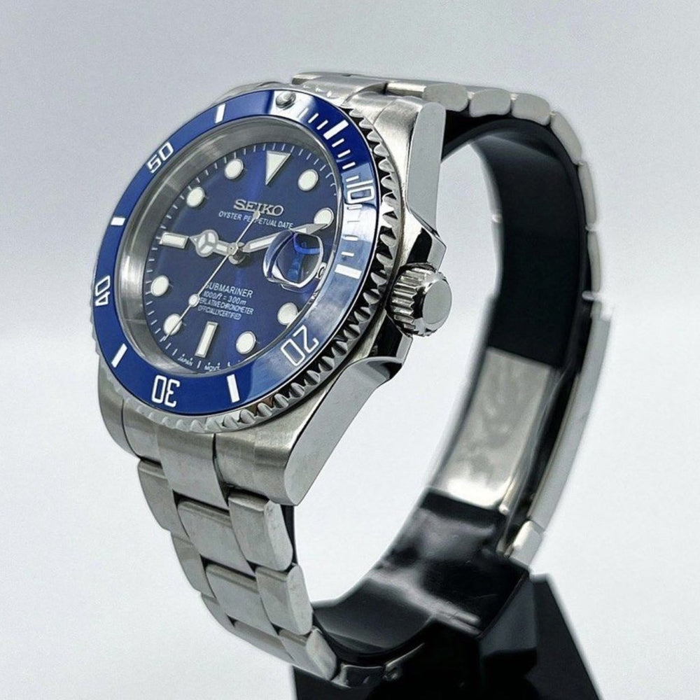 Royal Seikomatic Mod Blue Sub