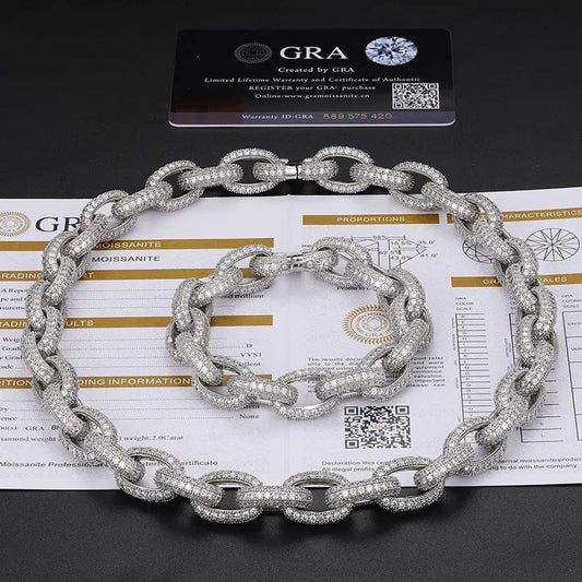 Moissanite Chains – VVS Jewelry