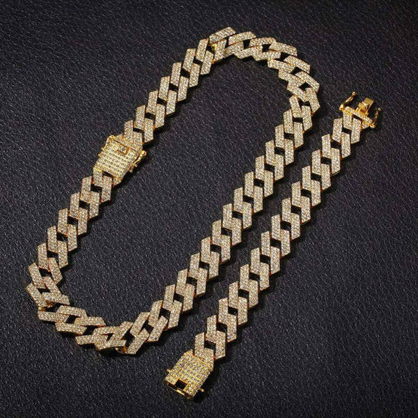 Cuban Link Chains for Men & Women | Gold, Silver & Iced-Out