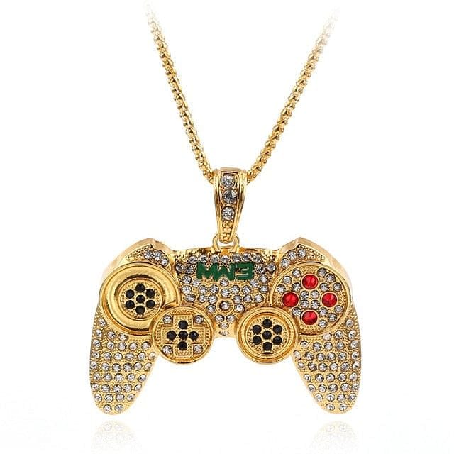 Classic Game Controller Pendant Necklace