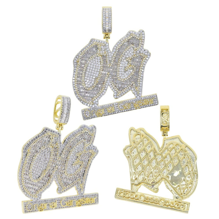 Iced Out "OG - Original Gangster" Pendant Chain