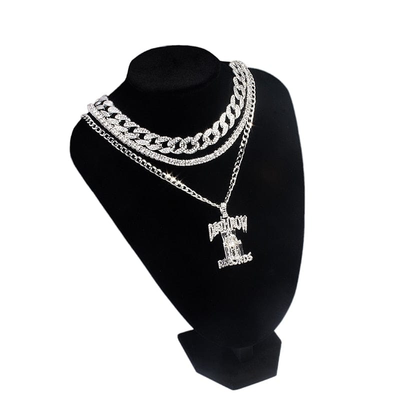 Paquete de cadena colgante Icy Death Row Records – VVS Jewelry