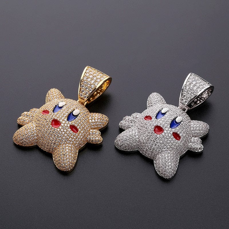 Micropave Iced Kirby Rapper Pendant Chain – VVS Jewelry