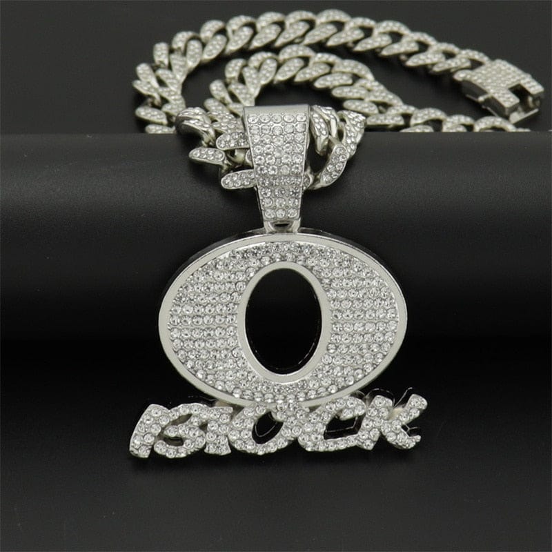 Icy Rapper O BLOCK Cuban Pendant Chain – VVS Jewelry