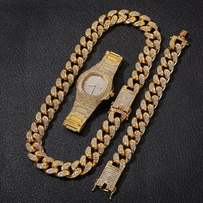 Cuban Link Chains for Men & Women | Gold, Silver & Iced-Out