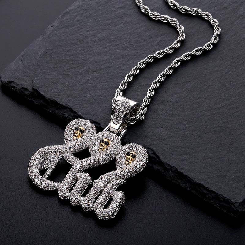 VVS Jewelry Juice Wrld 999 Club Pendant Chain